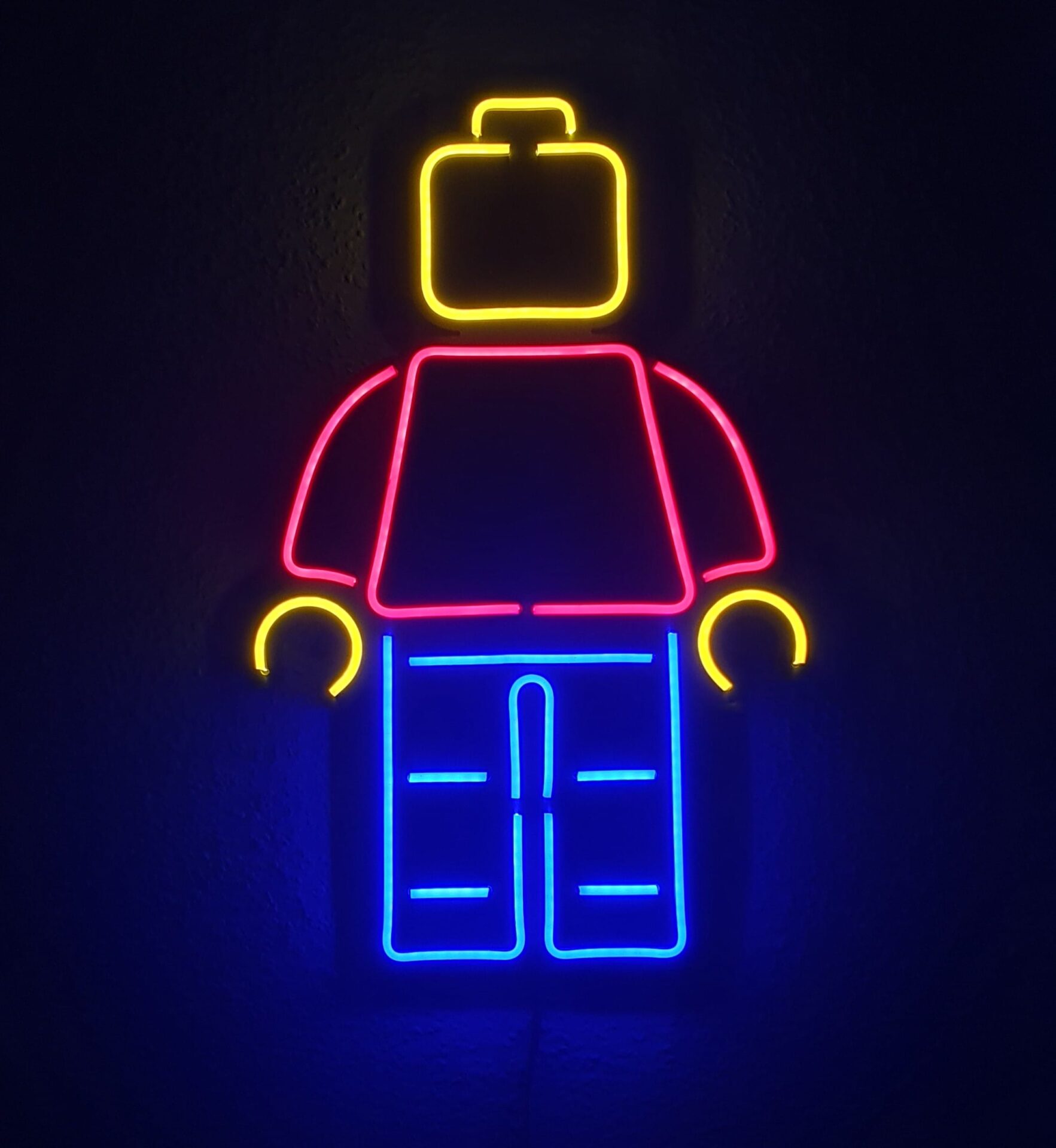 Świecący Ludzik lego LED - NeonyDoDomu